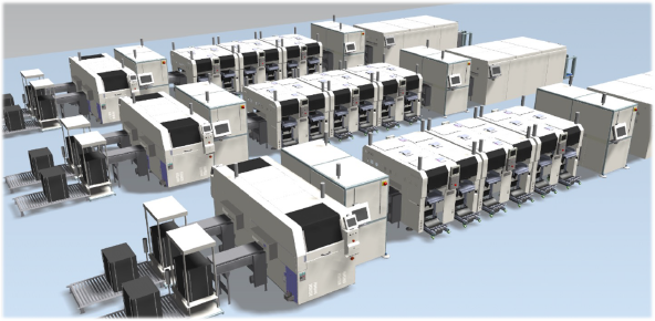 Electronic Component Mounting-related Systems - Products - Factory ...